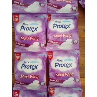 Jual Hers Protect Renceng 10pcs | pembalut sachet | protex maxi wing ...