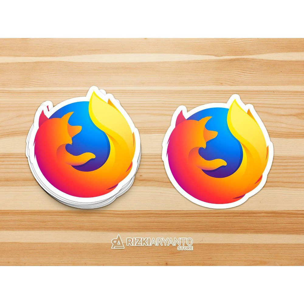 Jual Sticker - Stiker Logo Browser Mozilla Firefox untuk PC Laptop HP ...