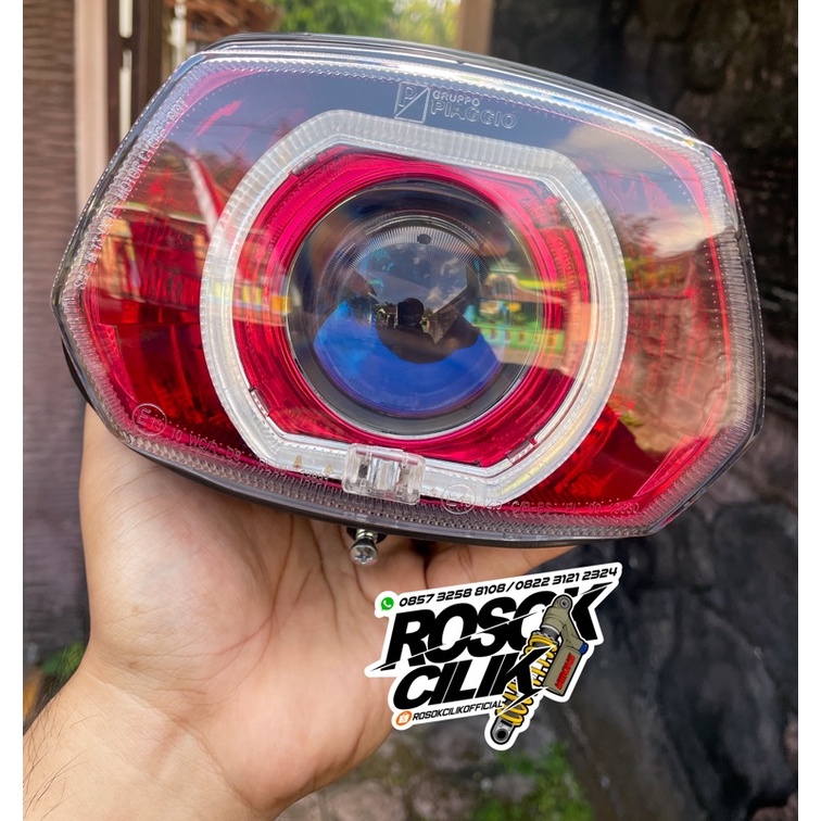 Jual PREORDER Reflektor Vespa matic set biledd bosquee | Shopee Indonesia
