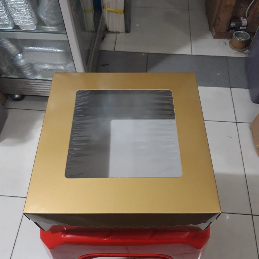 Jual box emas/gold ukuran 25x25 | Shopee Indonesia