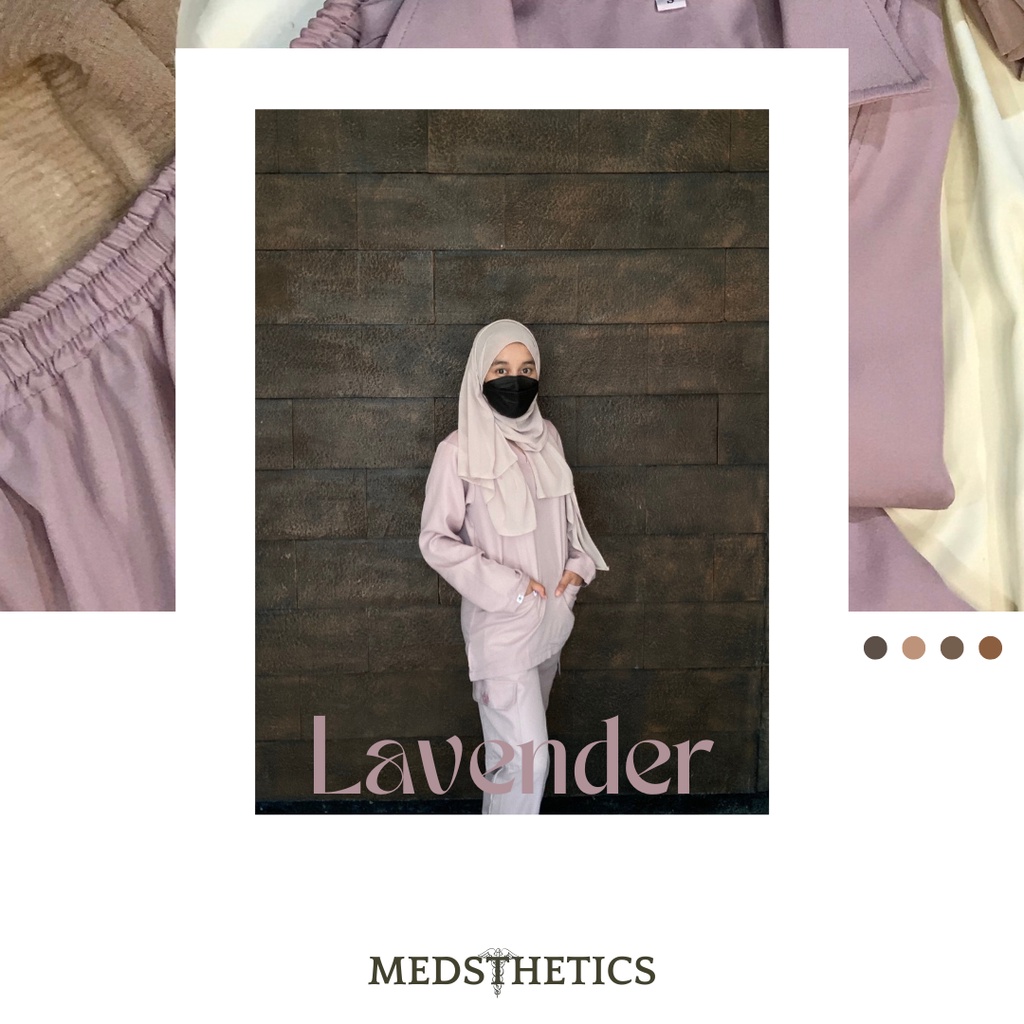 Jual 1 Set Lengan Panjang - Medical Scrub - Scrub Medis - Scrub Jaga ...