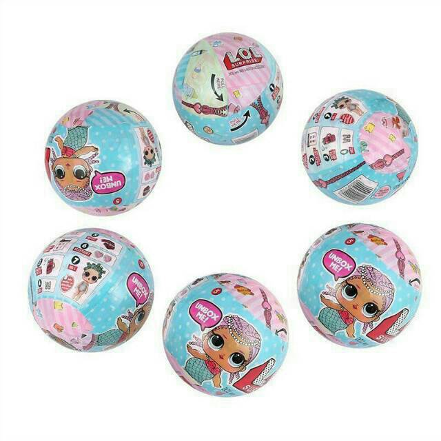 LoL surprise doll series 2 bola besar 7 layer punya | Shopee Indonesia