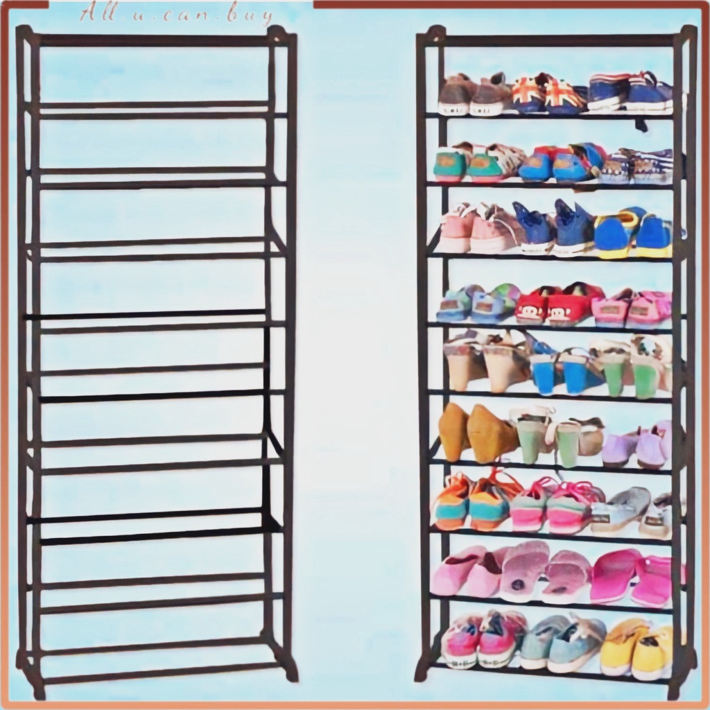 Jual Rak Sepatu 10 Susun Rak Gantungan Hijab Rak Serbaguna | Shopee ...