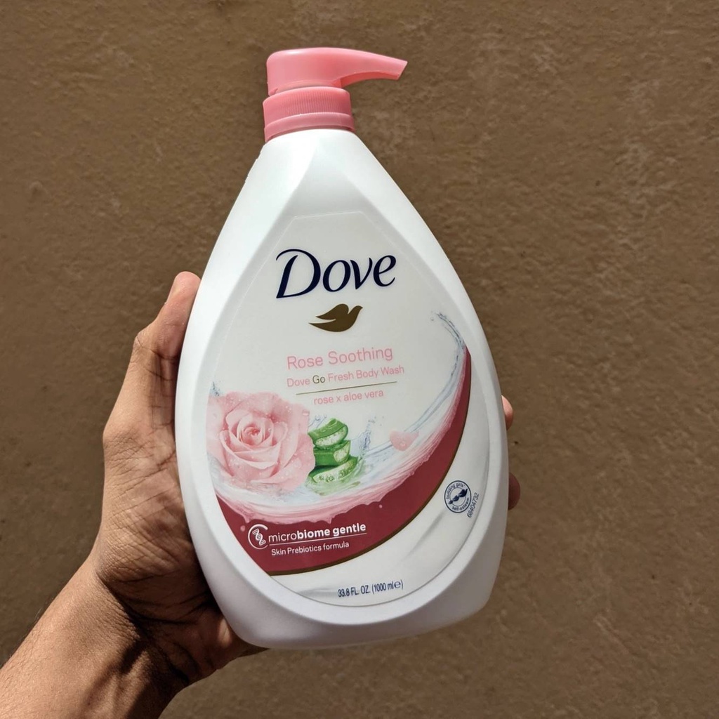 Jual Dove Rose Soothing Dove Go Fresh Body Wash - ROSE x ALOE VERA ...