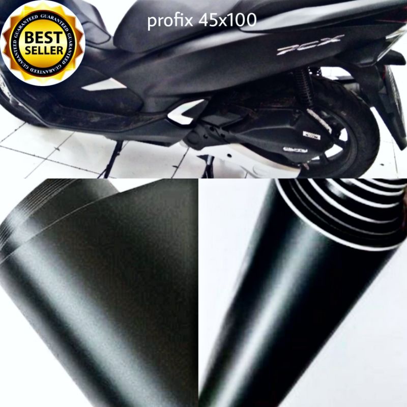 Jual Scotlite Sticker hitam doff motor/mobil/aquarium harga permeter ...
