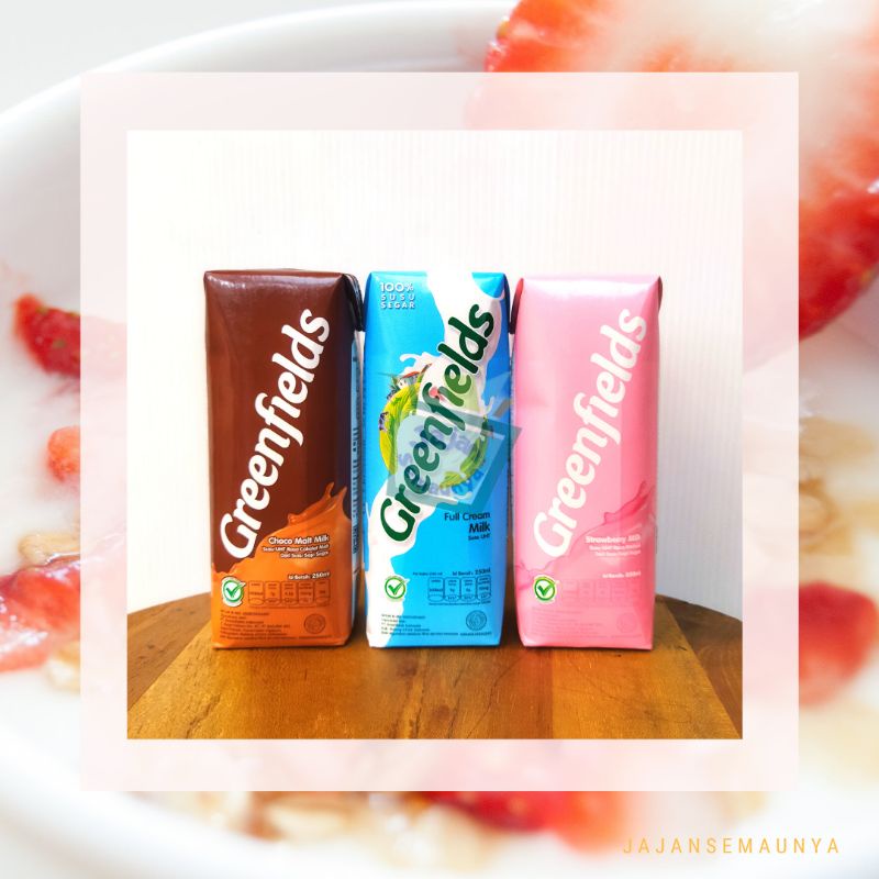 Jual Greenfields UHT 250 ml x 24 pcs (1 karton) | Shopee Indonesia