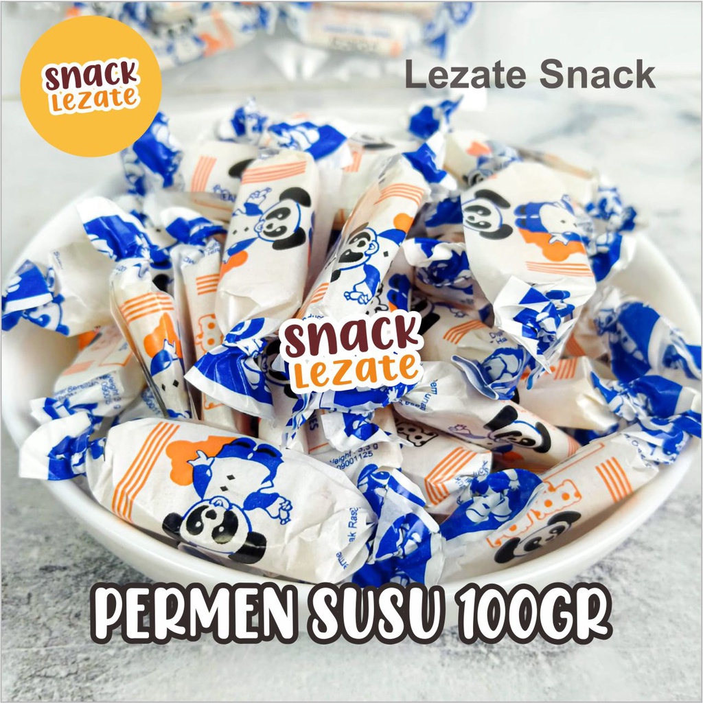 Jual Permen Susu Panda 100gr Murah / Permen Susu Sapi Jadul / Permen ...