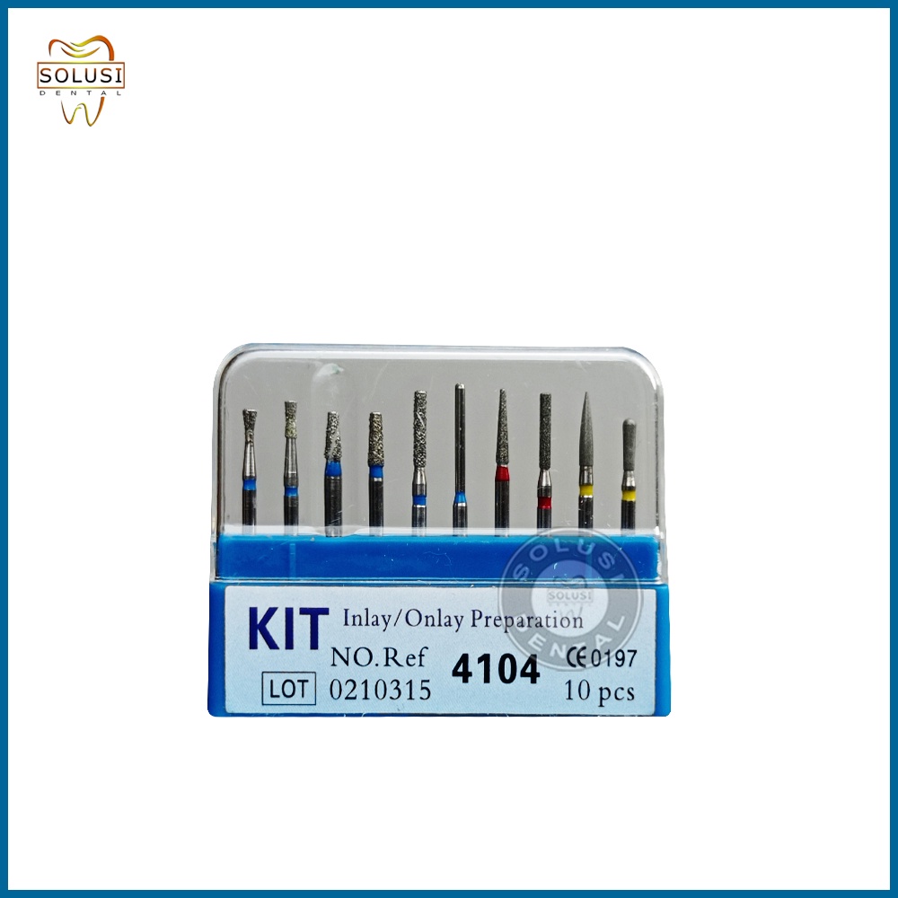 Jual Dental bur inlay onlay preparation KIT 4104 | Shopee Indonesia