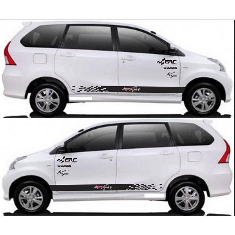 Jual Stiker Striping List ERC Stiker Mobil Avanza Xenia innova Grand ...