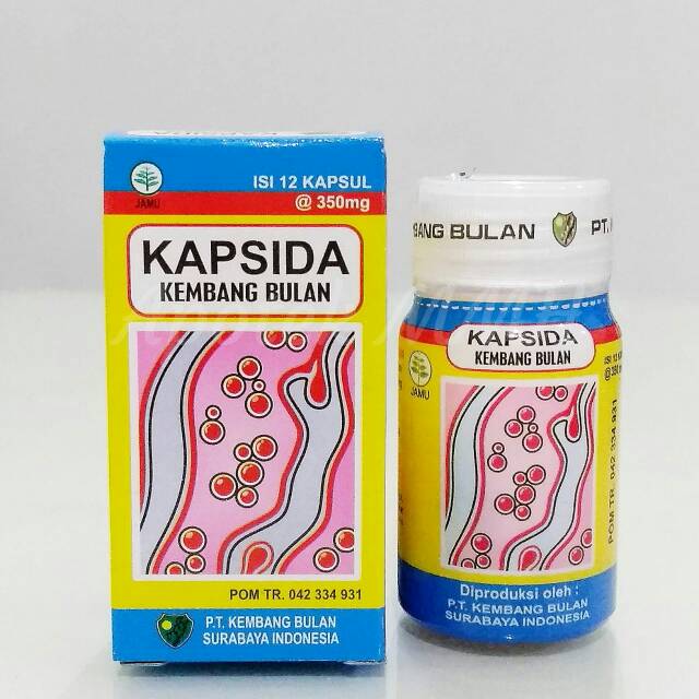 Jual Kapsida Kembang bulan 12 kapsul Indonesia|Shopee Indonesia