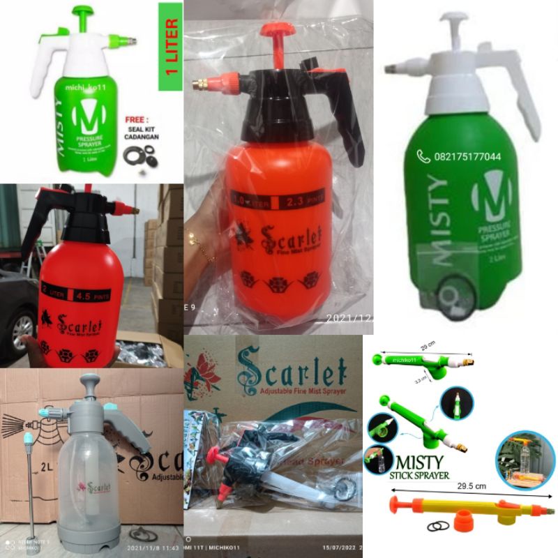 Jual Sprayer 2 Liter Pompa Misty Pressure Sprayer Semprotan Super Stik ...