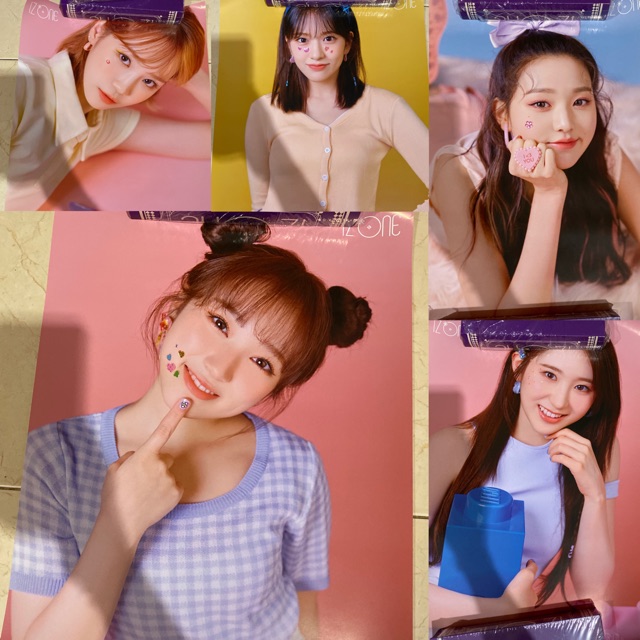 Jual ready stock izone iz*one oneiric diary poster chaewon yujin wonyoung nako chaeyeon ...