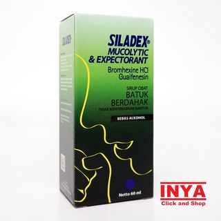 Jual SILADEX COUGH & COLD, ANTITUSSIVE, ECXPECTORANT 60ml - Obat Batuk ...