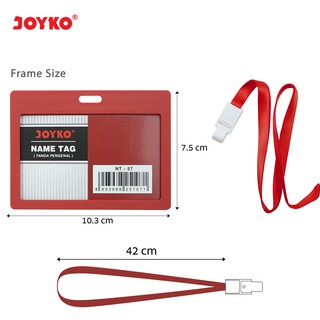Joyko Name Tag Tanda Pengenal Gantungan Kartu Nama | Shopee Indonesia