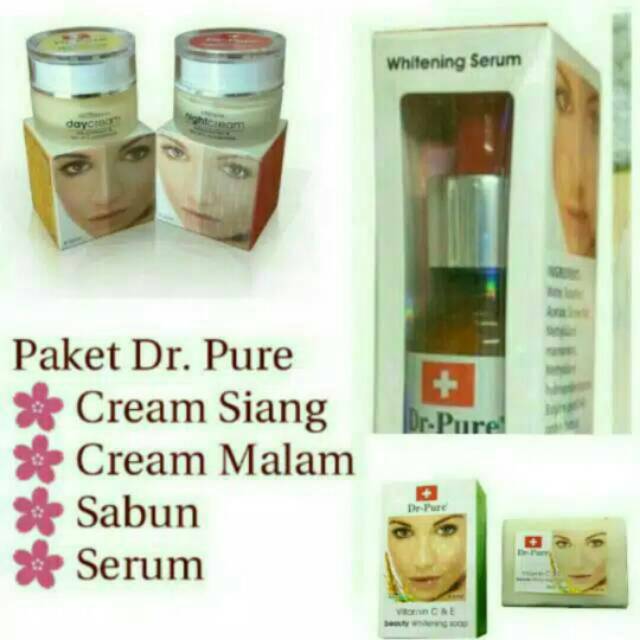 Jual Paket Cream Dr. PURE original BPOM | Shopee Indonesia