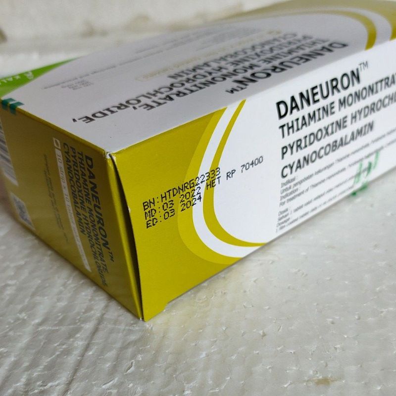 Jual DANEURON Tablet "Harga per @ Box/Dus isi 10 strip = 100 tablet ...