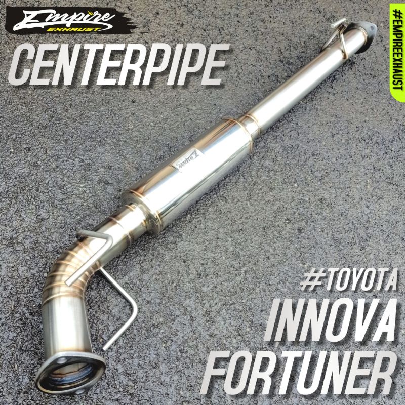 Jual Centerpipe Toyota Innova Reborn Fortuner 2KD / VNT / VRZ Empire Exhaust | Shopee Indonesia
