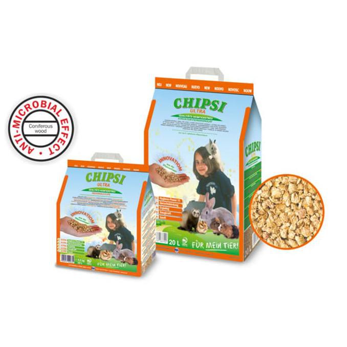 Jual Chipsi Ultra 4.3kg Pellet Kayu Serap Tinggi Hamster Gerbil Tikus ...
