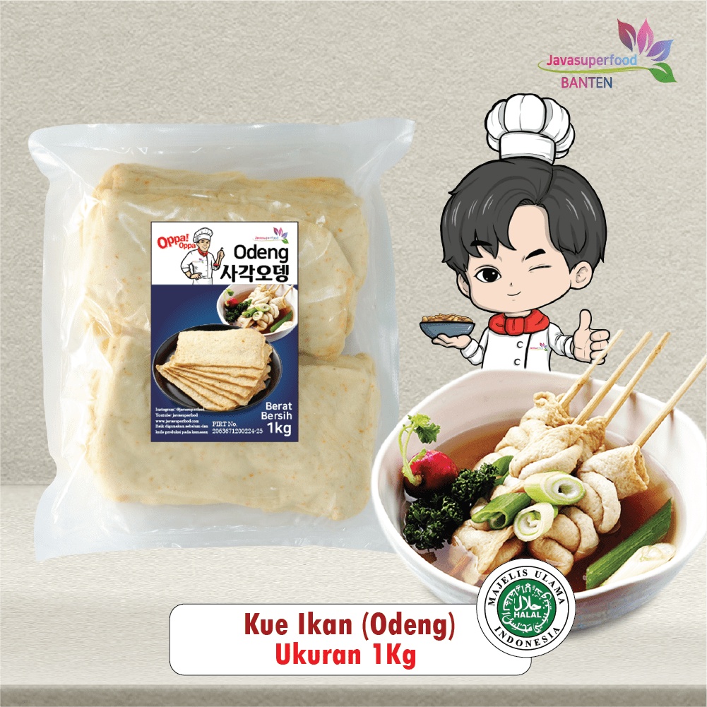Jual [Oppa-OPPA] Odeng Eomuk Korea Fish Cake 1kg | Shopee Indonesia
