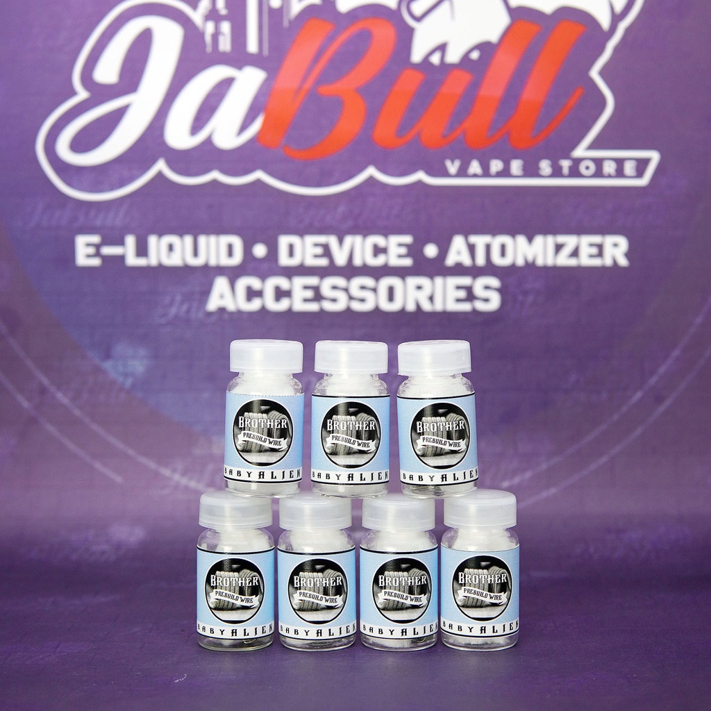 Jual Coil/Wire Baby Alien Dual Coil by Brother Prebuild Wire Indonesia ...