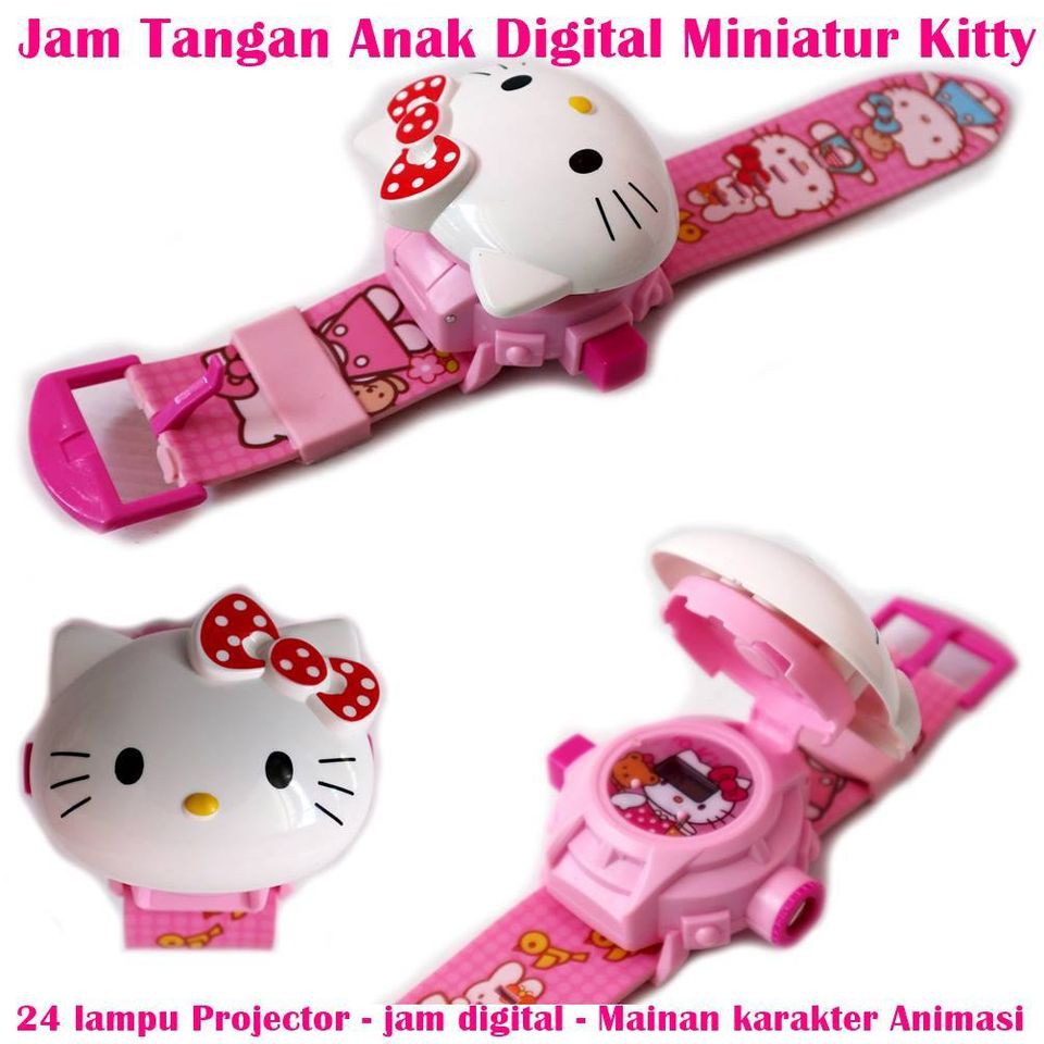 Jual Jam Anak / Jam Karakter / Jam hello kitty / Jam Ben10 / Jam ...