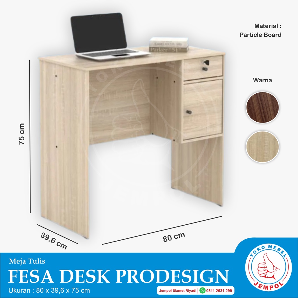 Jual Meja Tulis FESA DESK/Meja Komputer/Meja Minimalis/Meja Kantor/Pira ...