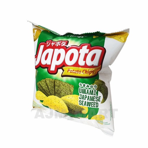 Jual SNACK JAPOTA POTATO CHIPS 14 GRAM JAPANESE SEAWEED RUMPUT LAUT ...