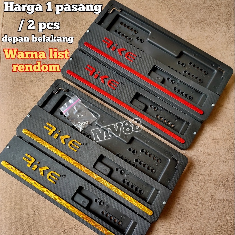 Jual Dudukan Bingkai Plat Nomor Plat Nomer Motor Bingkai Pelat Nomor ...