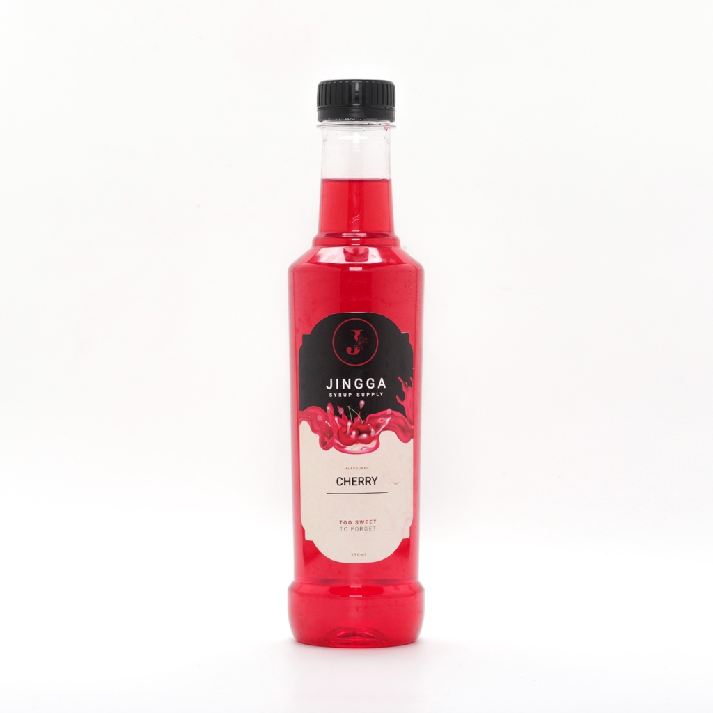 Jual JINGGA Cherry Syrup 350 ml - Sirup Ceri Untuk Coffee Mocktail ...