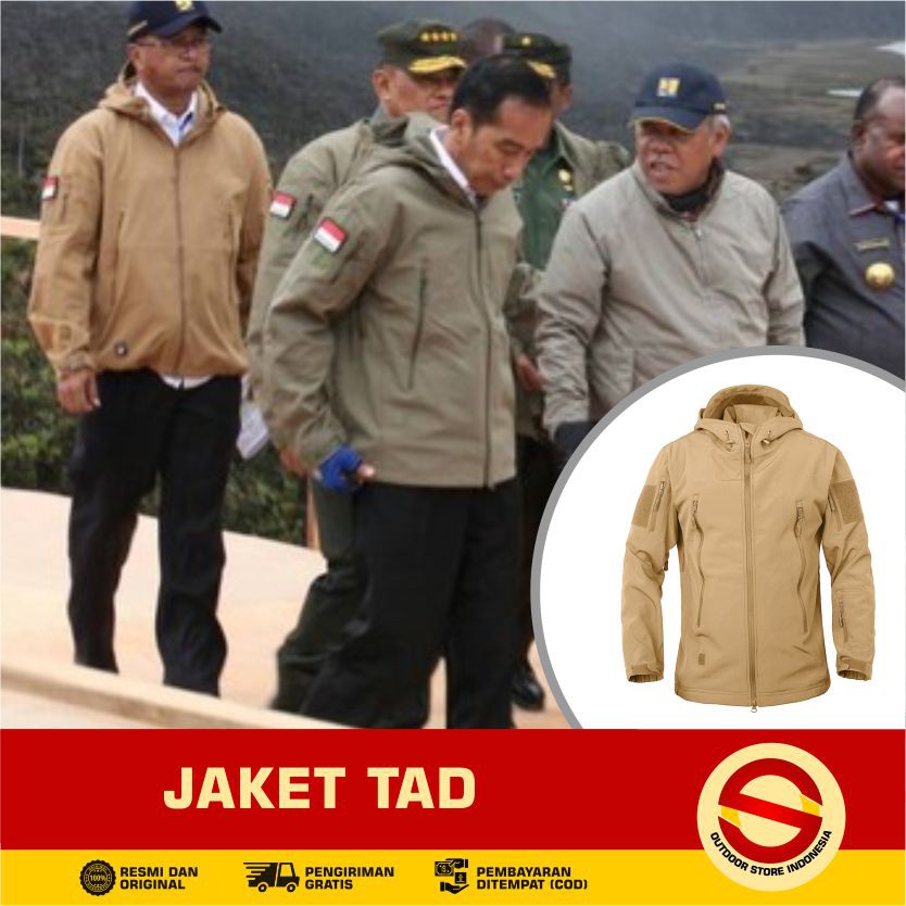 Jual Jaket Gunung Waterproof TAD Asli Bahan Polar Tebal | Outdoor Store ...
