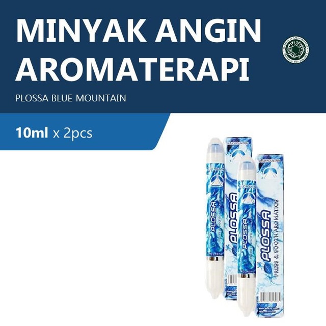 Plossa Minyak Angin Aromatherapy 4in1 - BlueMountain 10 ml Buy 2 Get 1 ...