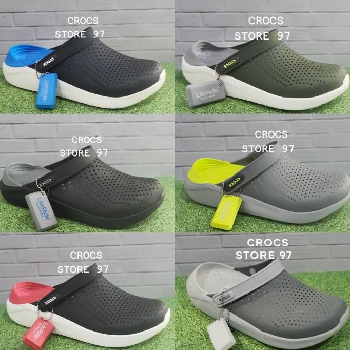 Jual LITERIDE CROCS/SANDAL CROCS/CROCS LITERIDE UNISEX ORIGINAL | Shopee Indonesia