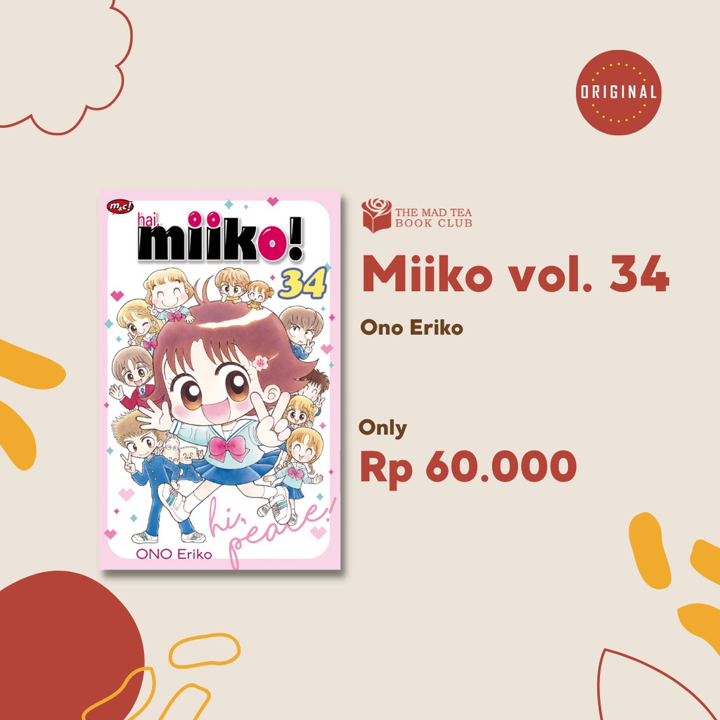 Jual Hai Miiko! 34 - Ono Eriko | Hai Miiko Bahasa Indonesia | Shopee ...