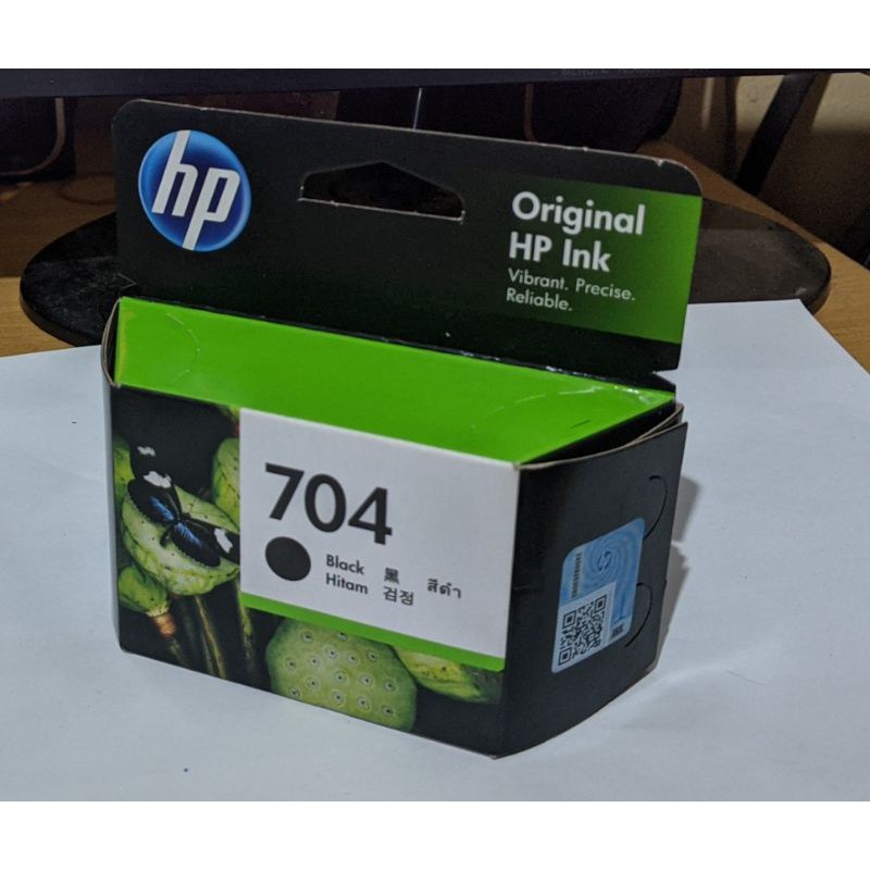 Jual Tinta hp 704 black catridge FOR Printer HP Deskjet Ink Advantage ...