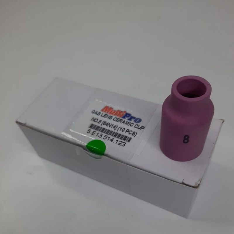 Jual Keramik / Alumina Gas Lens / Lance Argon No. 8 WP 17 / 18 / 26 ...