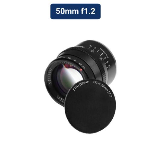 Jual Lensa Ttartisan 50mm F1 2 Aps C Garansi Resmi Shopee Indonesia