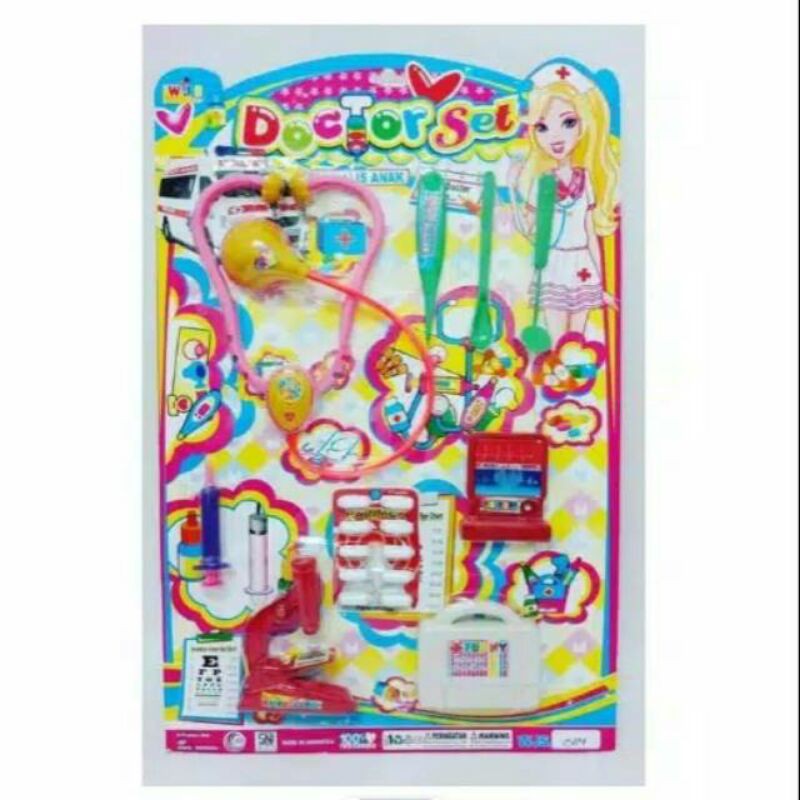 Jual Mainan Alat Dokter Dokteran Set Lengkap | Shopee Indonesia