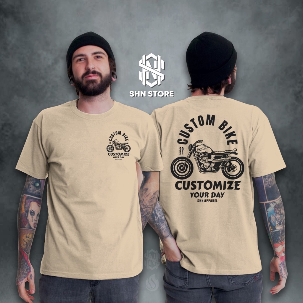 Jual Kaos Motor Custom Motorcycle Baju Motor Custum Kaos Distro Pra ...