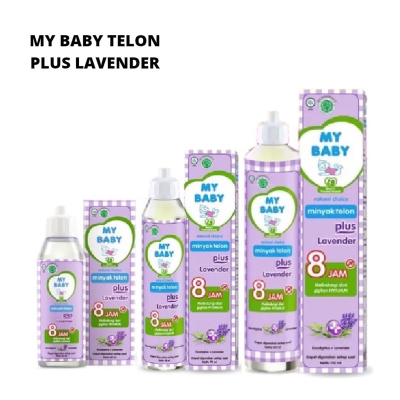 Jual My Baby Minyak Telon Plus Lavender 60 ml / 90 ml / 150 ml | Shopee ...