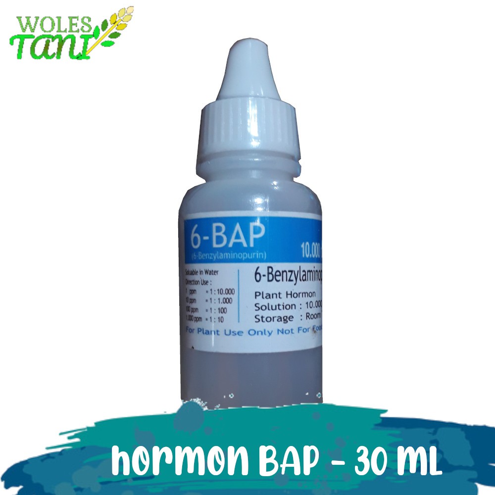 Hormon BAP. 6-BAP BENZYL AMINO PURIN 10.000 ppm 30 ml | Shopee Indonesia