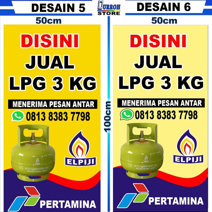 Jual Spanduk Usaha Jual Gas / Galon | Shopee Indonesia