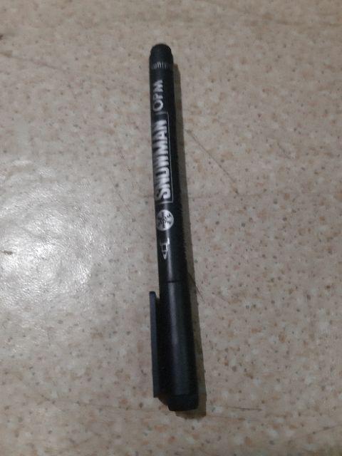 SNOWMAN OPF/OPM Permanent Marker Spidol Pulpen OHP Permanen | Shopee ...