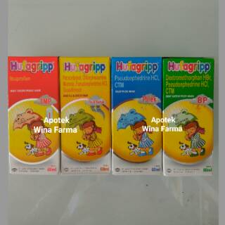 Hufagrip Syrup 60 mL Batuk Pilek BP, Flu & Batuk, Pilek, TMP Turun ...