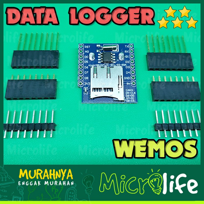 Jual DATA LOGGER SHIELD WEMOS D1 MINI | Shopee Indonesia