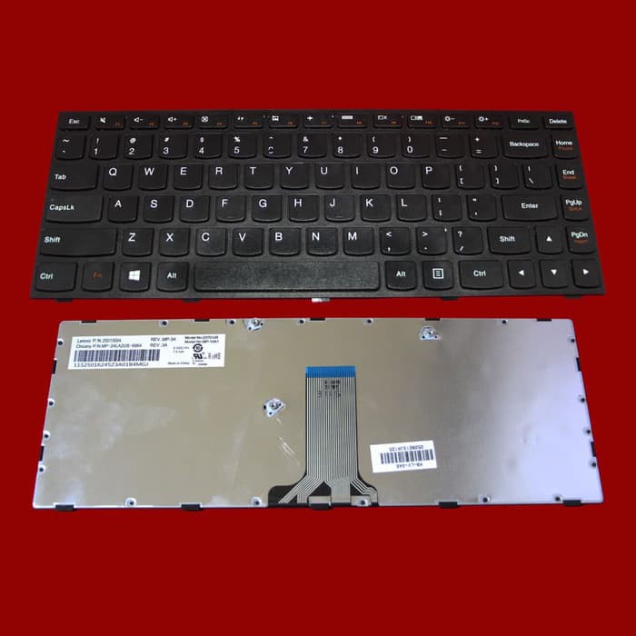 Jual KEYBOARD LENOVO G40 G40-30 Z40-70 BLACK | Shopee Indonesia