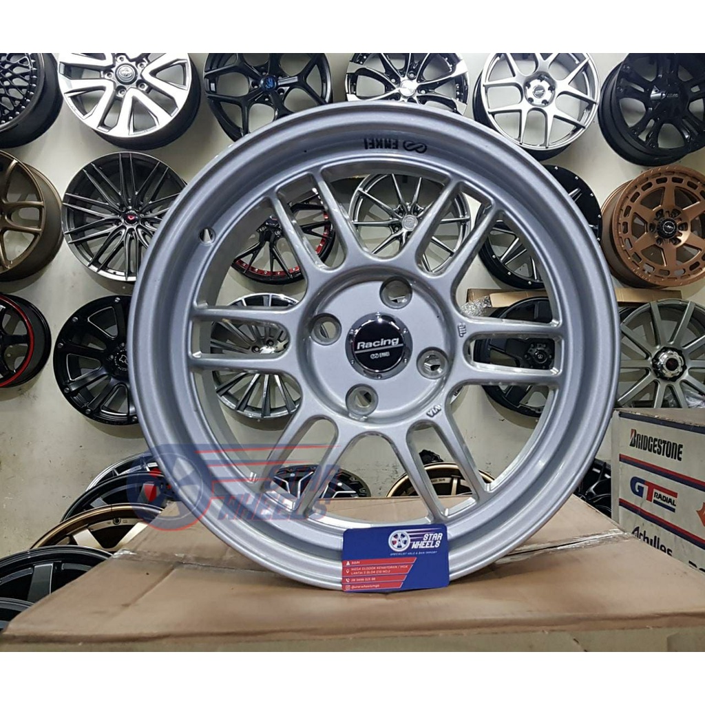 Jual Velg Mobil Enkei RPF1 R15 x7 4x100 +41 FlowForming Indonesia|Shopee Indonesia