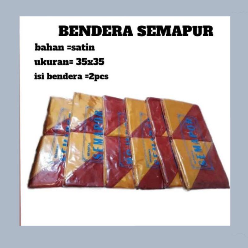 Jual BENDERA SEMAPUR/ PRAMUKA | Shopee Indonesia
