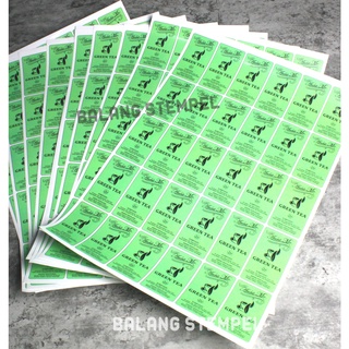 Jual Cetak Stiker Label Makanan Print Sticker Lebel Kemasan Botol ...