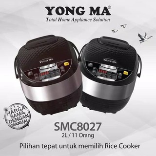 Jual YONGMA SMC8027 magic com Rice Cooker digital 2 Liter 14in1 Yong Ma ...