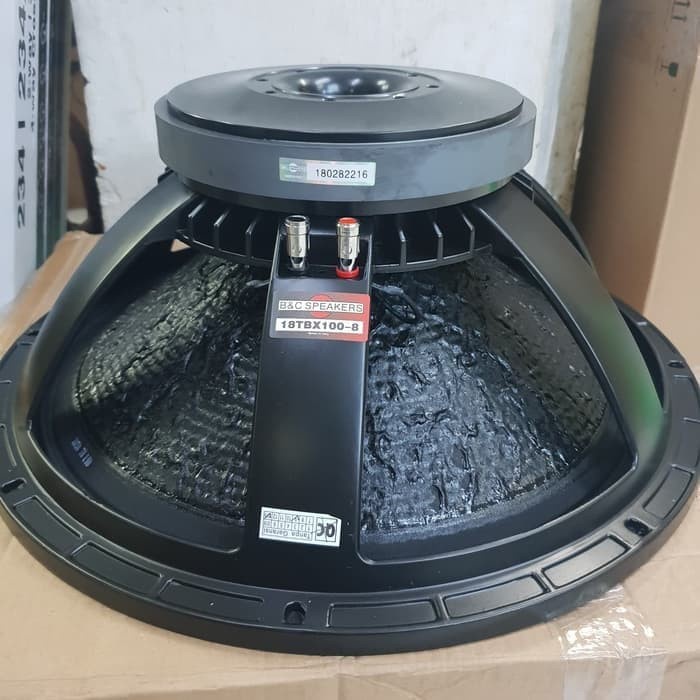 Jual KOMPONEN SPEAKER B&C 18TBX100 / 18 TBX100 18 INCH GRADE A | Shopee ...